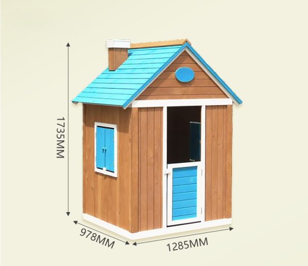 Classic Timber Cubby House – Standalone Backyard Playhouse - outdoor ...