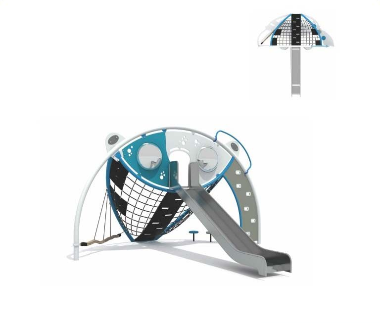 Whale Explorer – Marine-Inspired Fitness Playground Climbing Net ...
