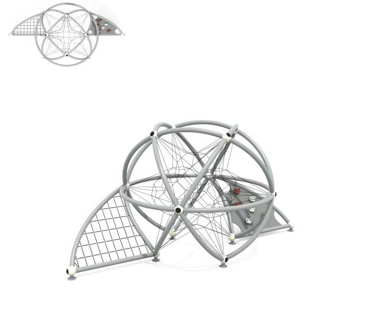 Dome Orbit Climbing Frame for Schools and Parks - outdoor play Australia