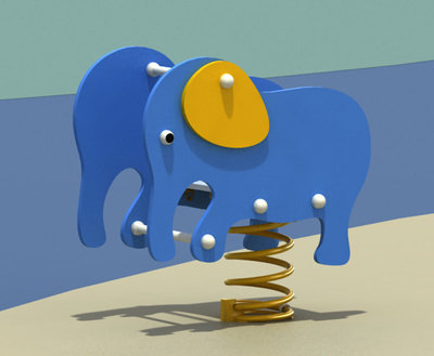 PE Elephant Spring Rider – Jumbo Fun for Little Adventurers - outdoor ...