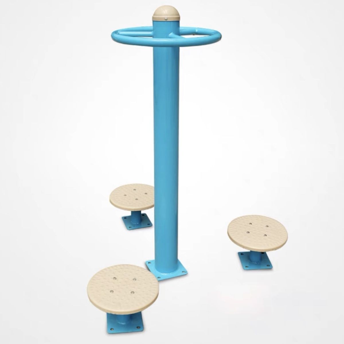 3-Station Standing Spinner – Outdoor Playground Balance Trainer ...