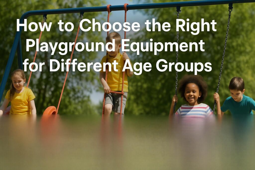How to Choose the Right Playground Equipment for Different Age Groups ...